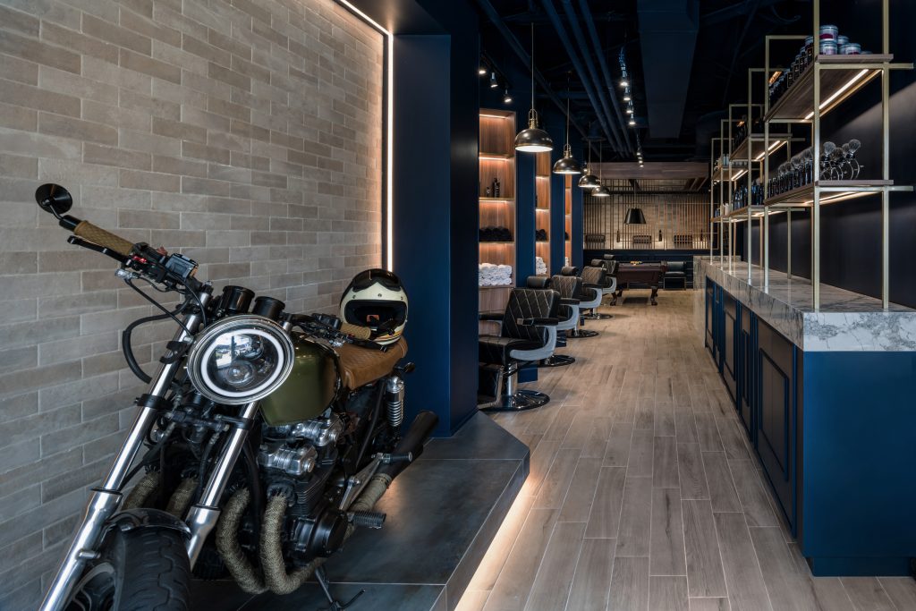 Duke's Castle Barbershop - RZ Interiors